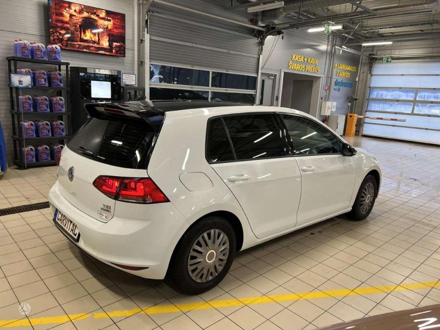 Balts Volkswagen Golf 2013 Viļņa, ar dzinēja tilpumu 1.39 L un nobraukumu 256 tūkst. km par 4999 €, foto 3 vietnē AUTOMOTO.COM.LV