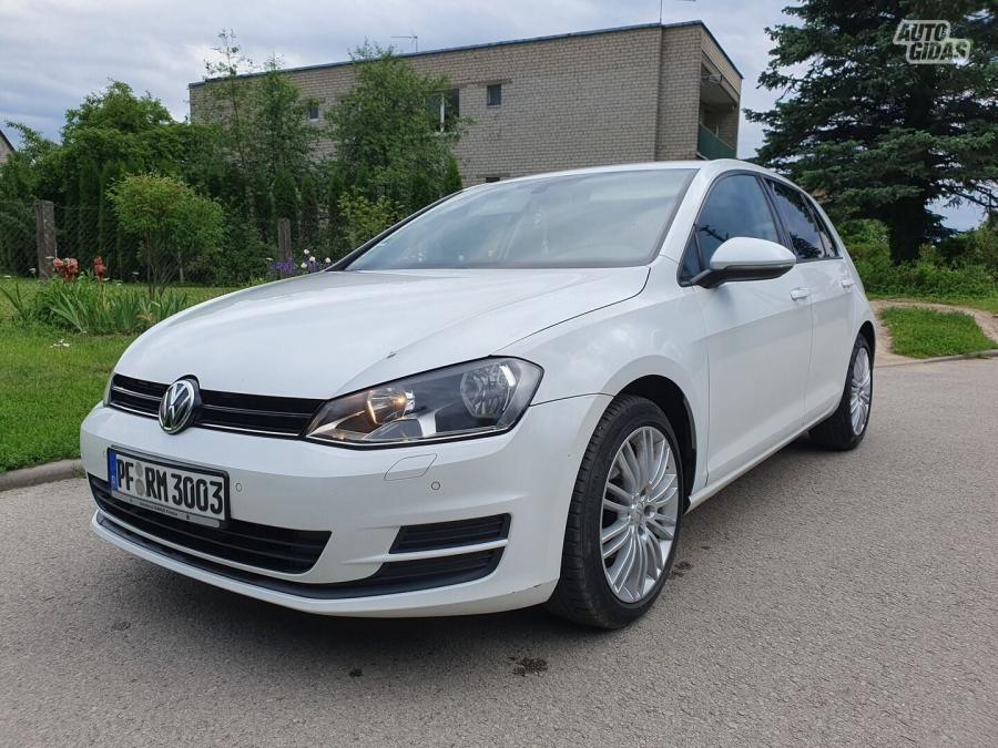 Balts Volkswagen Golf 2013 Kauņa, ar dzinēja tilpumu 1.60 L un nobraukumu 300 tūkst. km par 5250 €, foto 1 vietnē AUTOMOTO.COM.LV