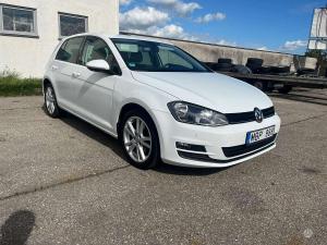 White Volkswagen Golf 2013 in Marijampole, with an engine capacity of 1.20 L and mileage of 191 thousand km for 5100 €, photo 3 on AUTOMOTO.COM.LV