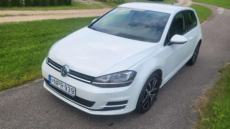 Balts Volkswagen Golf 2013 Ignalina, ar dzinēja tilpumu 1.40 L un nobraukumu 172 tūkst. km par 7499 €, foto 1 vietnē AUTOMOTO.COM.LV