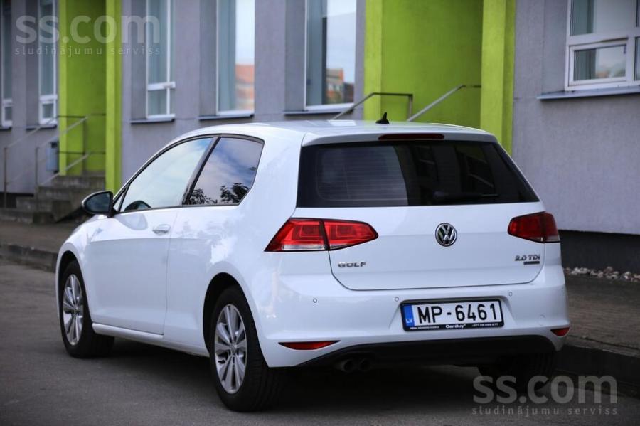 Balts Volkswagen Golf 2013 Rīga, ar dzinēja tilpumu 2.00 L un nobraukumu 251 tūkst. km par 5995 €, foto 7 vietnē AUTOMOTO.COM.LV