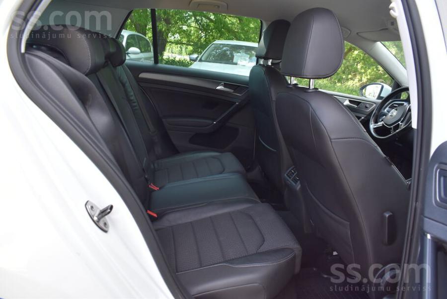 White Volkswagen Golf 2013 in Kuldiga, with an engine capacity of 1.60 L and mileage of 0 thousand km for 7490 €, photo 7 on AUTOMOTO.COM.LV