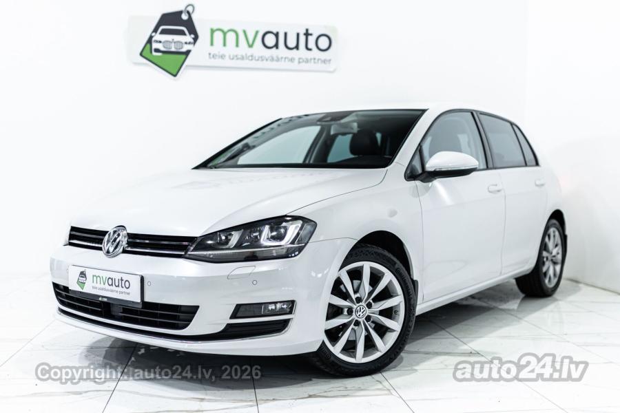 White Volkswagen Golf 2013 in Tallinn, with an engine capacity of 1.40 L and mileage of 132 thousand km for 7990 €, photo 4 on AUTOMOTO.COM.LV