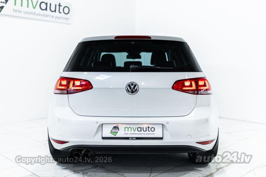 White Volkswagen Golf 2013 in Tallinn, with an engine capacity of 1.40 L and mileage of 132 thousand km for 7990 €, photo 8 on AUTOMOTO.COM.LV