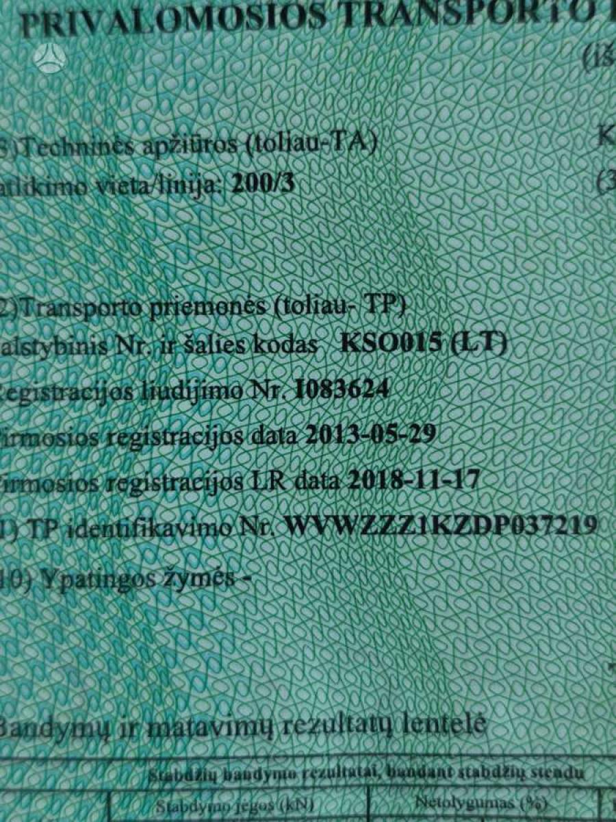 Белый Фольксваген Гольф 2013 в Каунас, объемом двигателя 1.40 л и пробегом 124 тыс. км за 2950 €, фото 16 на AUTOMOTO.COM.LV