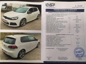 White Volkswagen Golf 2013 in Vilnius, with an engine capacity of 1.98 L and mileage of 159 thousand km for 16900 €, photo 20 on AUTOMOTO.COM.LV