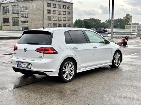 White Volkswagen Golf 2014 in Riga, with an engine capacity of 1.40 L and mileage of 280 thousand km for 10300 €, photo 6 on AUTOMOTO.COM.LV
