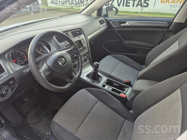 Balts Volkswagen Golf 2014 Liepāja, ar dzinēja tilpumu 1.20 L un nobraukumu 238 tūkst. km par 4990 €, foto 7 vietnē AUTOMOTO.COM.LV