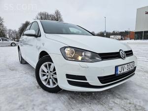 White Volkswagen Golf 2014 in Riga, with an engine capacity of 1.20 L and mileage of 57 thousand km for 8700 €, photo 3 on AUTOMOTO.COM.LV