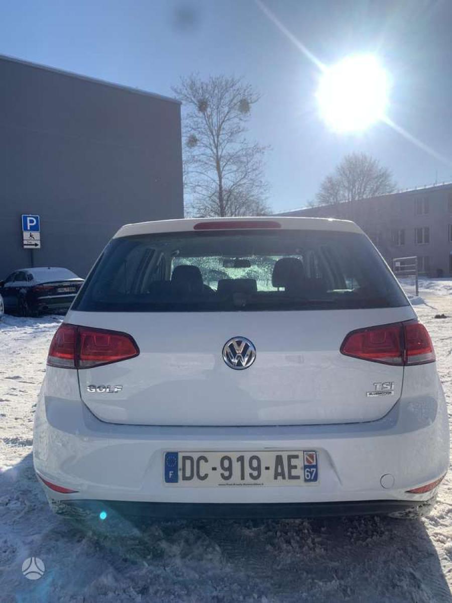 Balts Volkswagen Golf 2014 Kauņa, ar dzinēja tilpumu 1.20 L un nobraukumu 200 tūkst. km par 5600 €, foto 6 vietnē AUTOMOTO.COM.LV