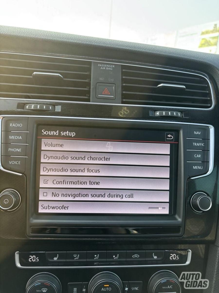 Balts Volkswagen Golf 2014 Viļņa, ar dzinēja tilpumu 2.00 L un nobraukumu 222 tūkst. km par 12999 €, foto 13 vietnē AUTOMOTO.COM.LV