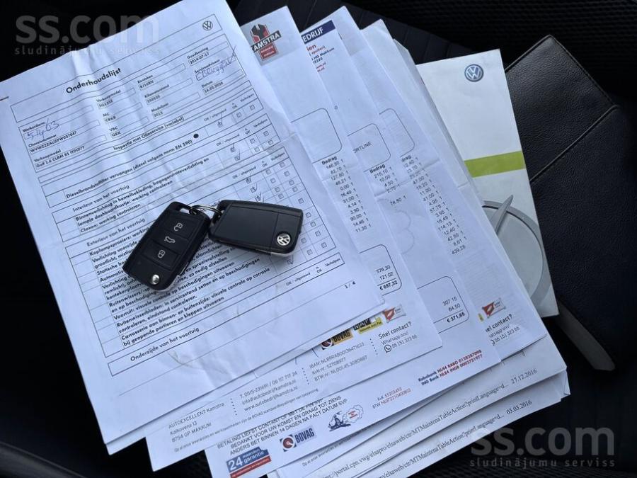 Balts Volkswagen Golf 2014 Rīga, ar dzinēja tilpumu 1.60 L un nobraukumu 254 tūkst. km par 7500 €, foto 27 vietnē AUTOMOTO.COM.LV