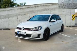 Balts Volkswagen Golf 2014 Kauņa, ar dzinēja tilpumu 1.98 L un nobraukumu 187 tūkst. km par 10500 €, foto  vietnē AUTOMOTO.COM.LV