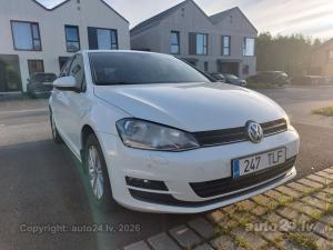 White Volkswagen Golf 2014 in Tallinn, with an engine capacity of 1.40 L and mileage of 151 thousand km for 9200 €, photo 4 on AUTOMOTO.COM.LV