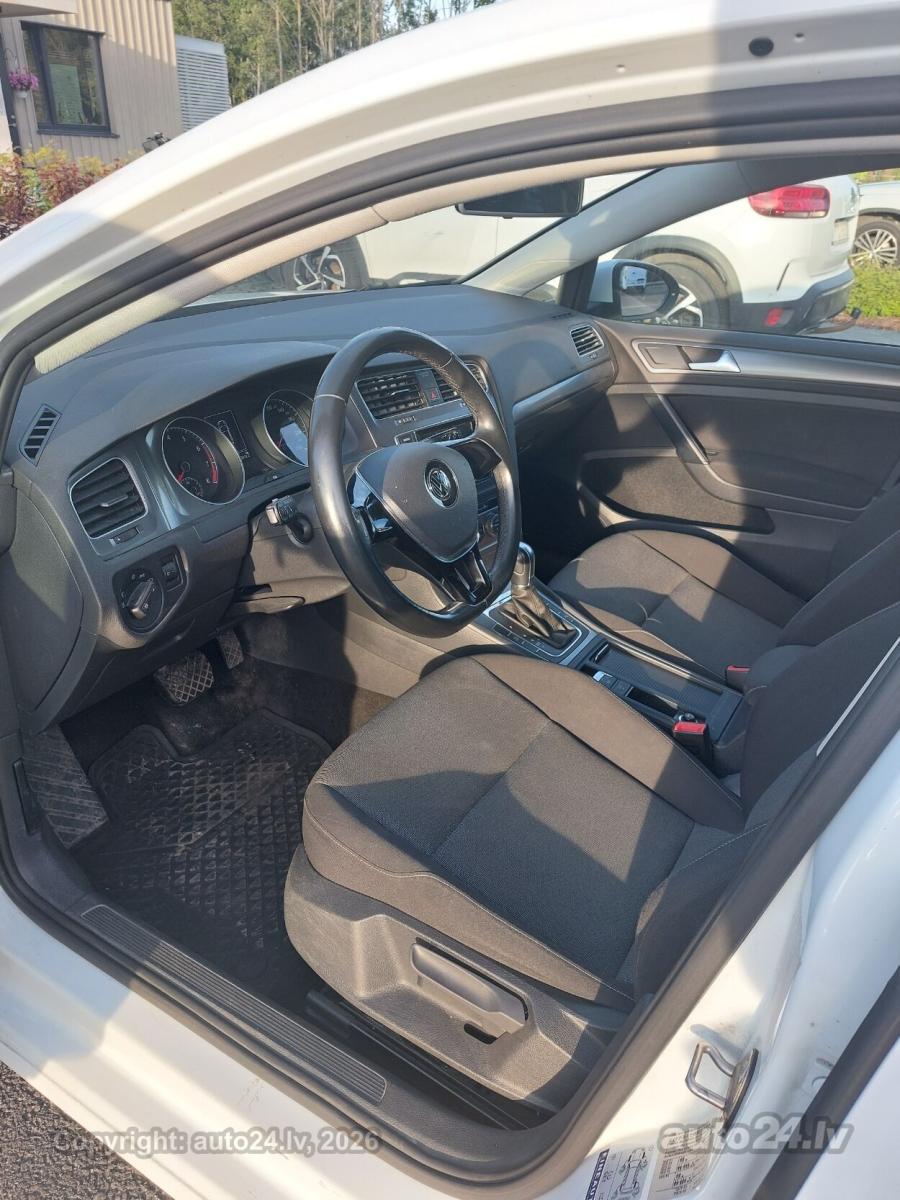 White Volkswagen Golf 2014 in Tallinn, with an engine capacity of 1.40 L and mileage of 151 thousand km for 9200 €, photo 10 on AUTOMOTO.COM.LV