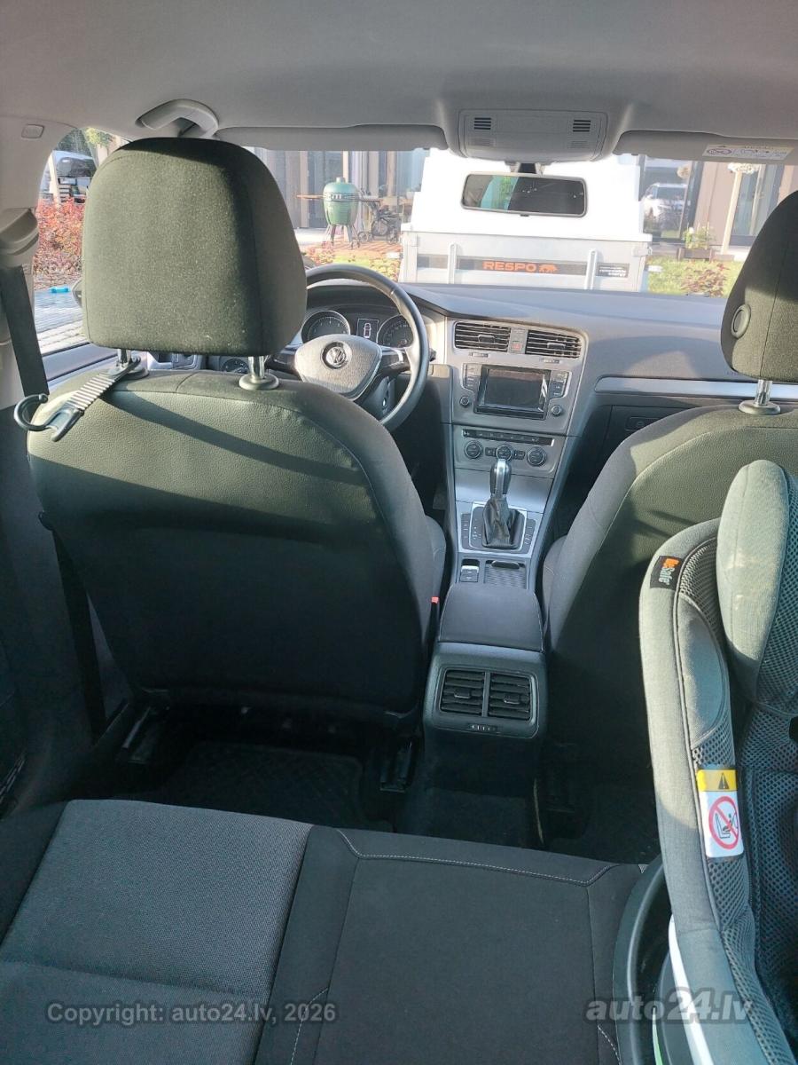 White Volkswagen Golf 2014 in Tallinn, with an engine capacity of 1.40 L and mileage of 151 thousand km for 9200 €, photo 7 on AUTOMOTO.COM.LV
