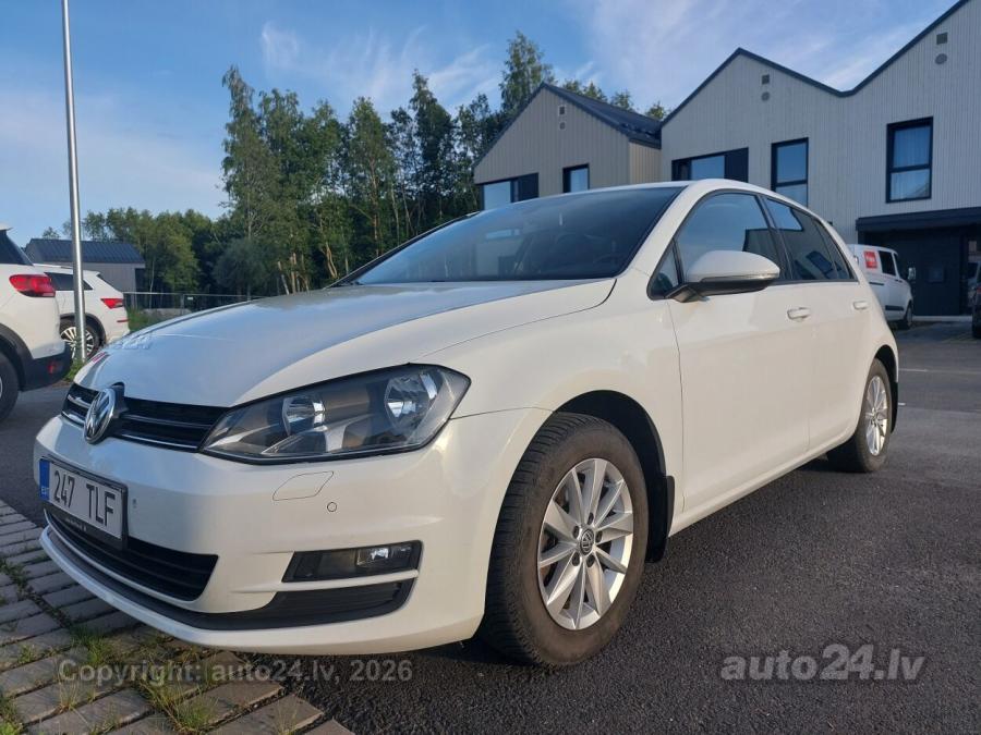 White Volkswagen Golf 2014 in Tallinn, with an engine capacity of 1.40 L and mileage of 151 thousand km for 9200 €, photo 12 on AUTOMOTO.COM.LV