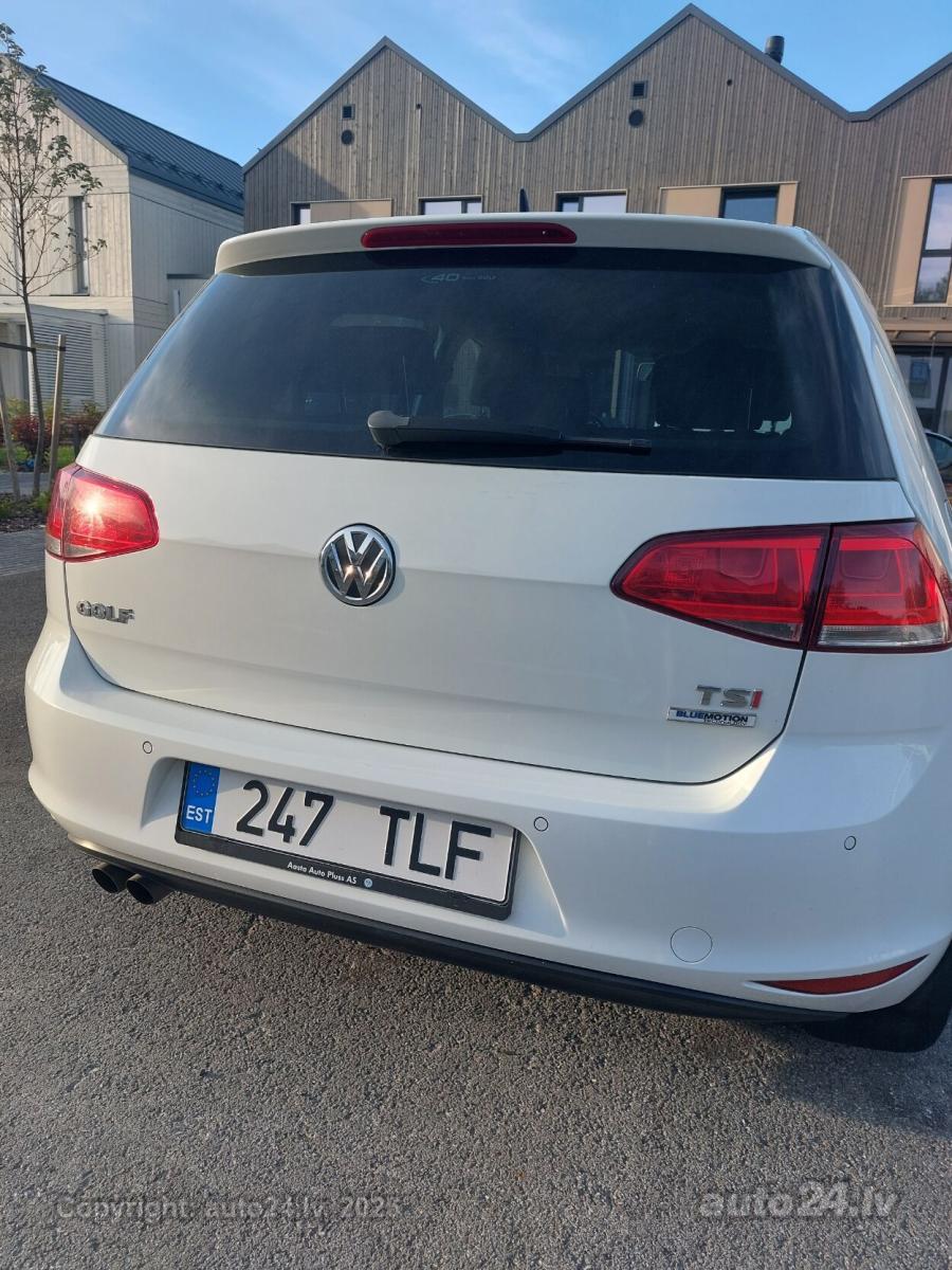 White Volkswagen Golf 2014 in Tallinn, with an engine capacity of 1.40 L and mileage of 151 thousand km for 9200 €, photo 15 on AUTOMOTO.COM.LV