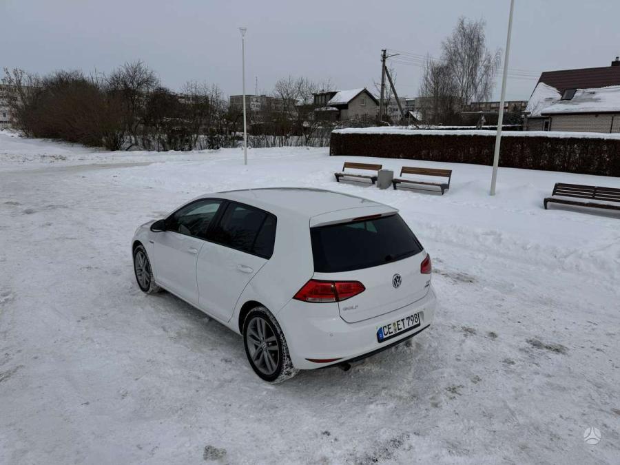 White Volkswagen Golf 2015 in Kedainiai, with an engine capacity of 1.60 L and mileage of 244 thousand km for 7600 €, photo 7 on AUTOMOTO.COM.LV
