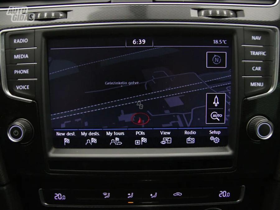 Balts Volkswagen Golf 2015 Viļņa, ar dzinēja tilpumu 1.40 L un nobraukumu 237 tūkst. km par 10199 €, foto 25 vietnē AUTOMOTO.COM.LV