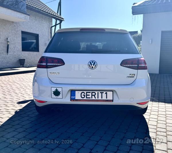 White Volkswagen Golf 2015 in Tallinn, with an engine capacity of 1.40 L and mileage of 170 thousand km for 8500 €, photo 4 on AUTOMOTO.COM.LV