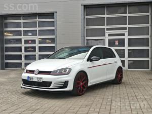 White Volkswagen Golf 2015 in Liepaja, with an engine capacity of 2.00 L and mileage of 192 thousand km for 18000 €, photo  on AUTOMOTO.COM.LV