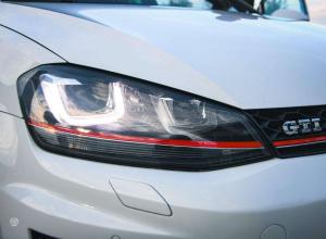 White Volkswagen Golf 2015 in Siauliai, with an engine capacity of 1.98 L and mileage of 176 thousand km for 14600 €, photo 7 on AUTOMOTO.COM.LV