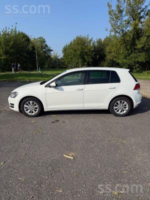 White Volkswagen Golf 2015 in Riga, with an engine capacity of 1.40 L and mileage of 238 thousand km for 5300 €, photo  on AUTOMOTO.COM.LV