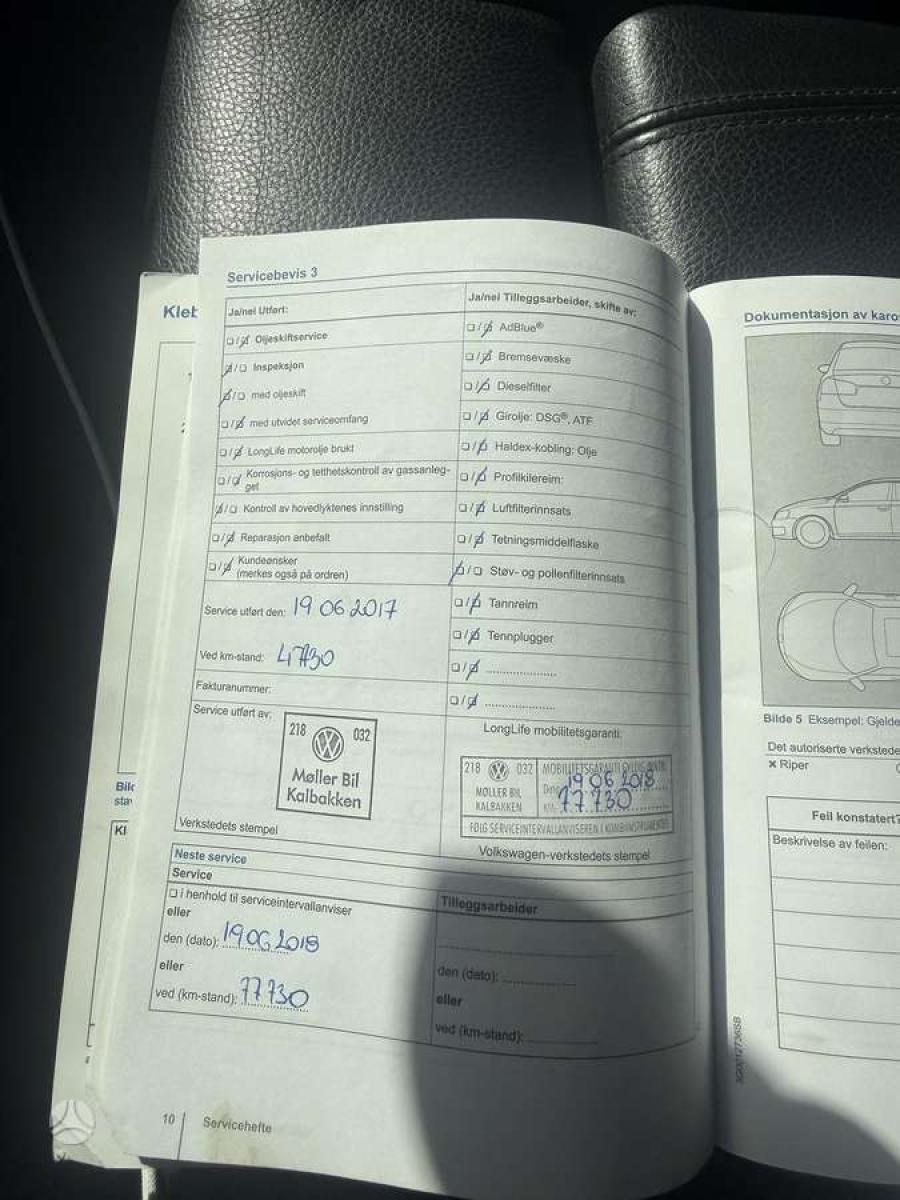 White Volkswagen Golf 2015 in Kelme, with an engine capacity of 1.40 L and mileage of 165 thousand km for 9200 €, photo 37 on AUTOMOTO.COM.LV