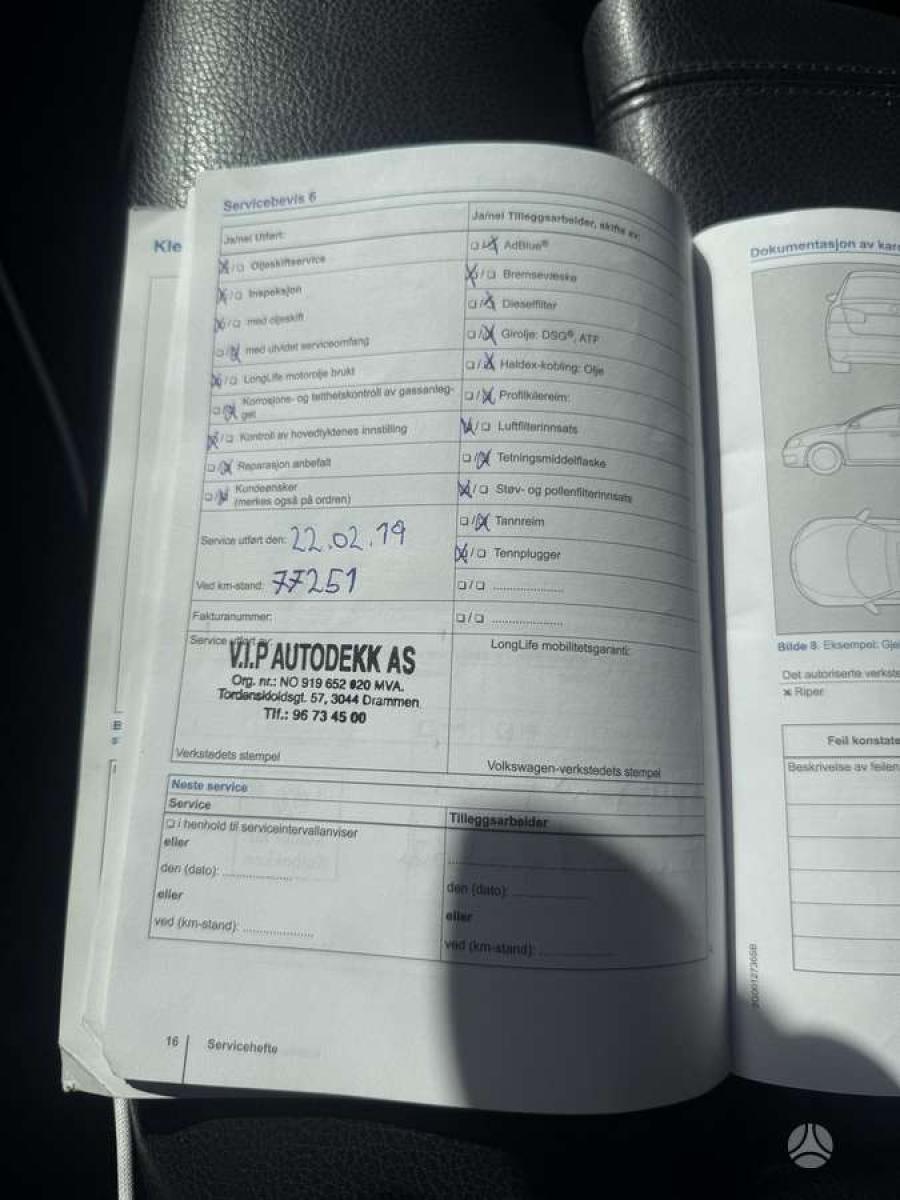 White Volkswagen Golf 2015 in Kelme, with an engine capacity of 1.40 L and mileage of 165 thousand km for 9200 €, photo 40 on AUTOMOTO.COM.LV