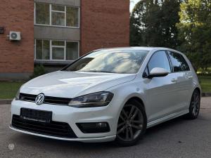 Balts Volkswagen Golf 2015 Rokiškis, ar dzinēja tilpumu 1.97 L un nobraukumu 360 tūkst. km par 7650 €, foto  vietnē AUTOMOTO.COM.LV