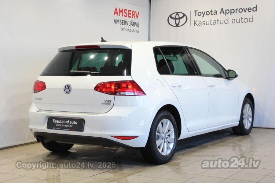 Balts Volkswagen Golf 2016 Tallina, ar dzinēja tilpumu 1.40 L un nobraukumu 143 tūkst. km par 10990 €, foto 2 vietnē AUTOMOTO.COM.LV