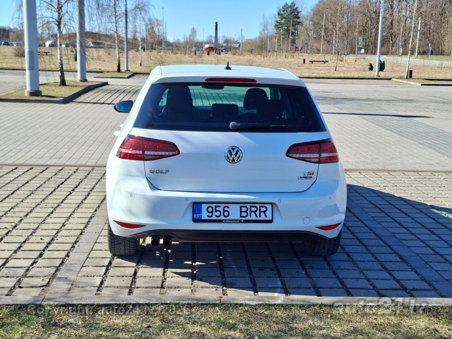 White Volkswagen Golf 2016 in Tartu, with an engine capacity of 1.40 L and mileage of 157 thousand km for 10300 €, photo 5 on AUTOMOTO.COM.LV