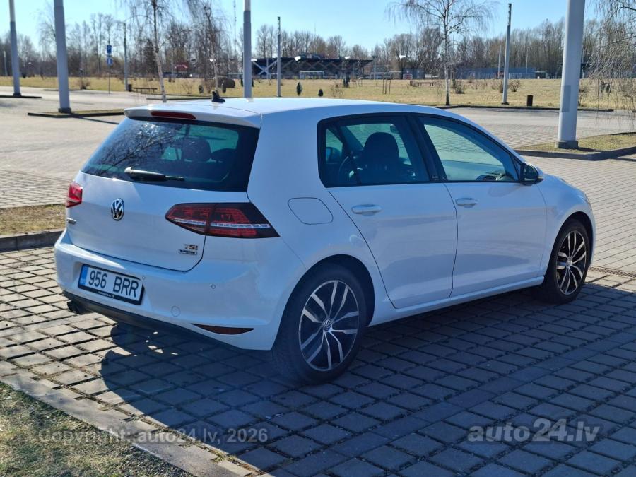 White Volkswagen Golf 2016 in Tartu, with an engine capacity of 1.40 L and mileage of 157 thousand km for 10300 €, photo 6 on AUTOMOTO.COM.LV