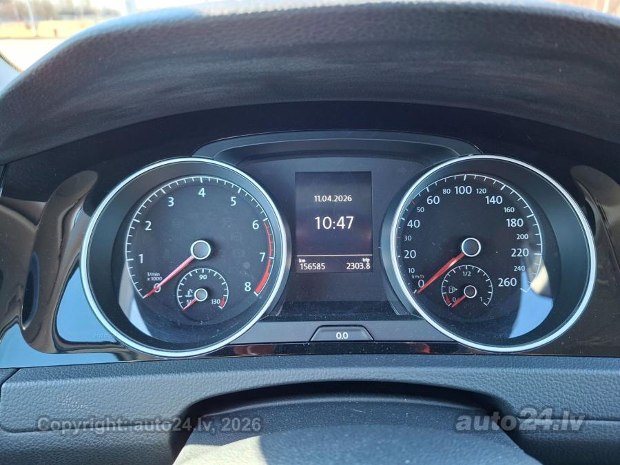 White Volkswagen Golf 2016 in Tartu, with an engine capacity of 1.40 L and mileage of 157 thousand km for 10300 €, photo 17 on AUTOMOTO.COM.LV