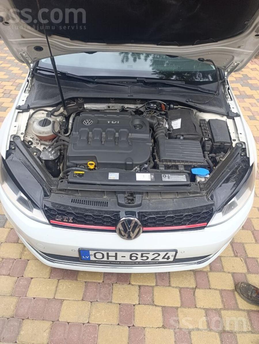 Balts Volkswagen Golf 2016 Rīga, ar dzinēja tilpumu 2.00 L un nobraukumu 219 tūkst. km par 9800 €, foto 7 vietnē AUTOMOTO.COM.LV