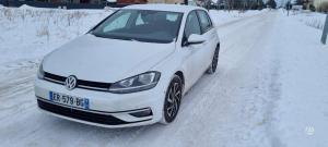 Balts Volkswagen Golf 2017 Panevēža, ar dzinēja tilpumu 1.60 L un nobraukumu 259 tūkst. km par 8300 €, foto  vietnē AUTOMOTO.COM.LV