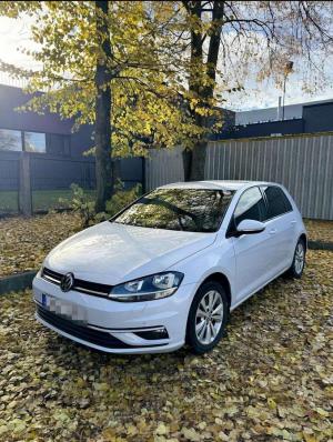 White Volkswagen Golf 2017 in Kaunas, with an engine capacity of 1.40 L and mileage of 160 thousand km for 8500 €, photo  on AUTOMOTO.COM.LV