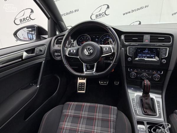 White Volkswagen Golf 2017 in Avizieniai, with an engine capacity of 2.00 L and mileage of 79 thousand km for 16500 €, photo 10 on AUTOMOTO.COM.LV