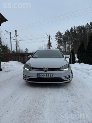White Volkswagen Golf 2017 in Riga, with an engine capacity of 1.60 L and mileage of 287 thousand km for 7800 €, photo 3 on AUTOMOTO.COM.LV