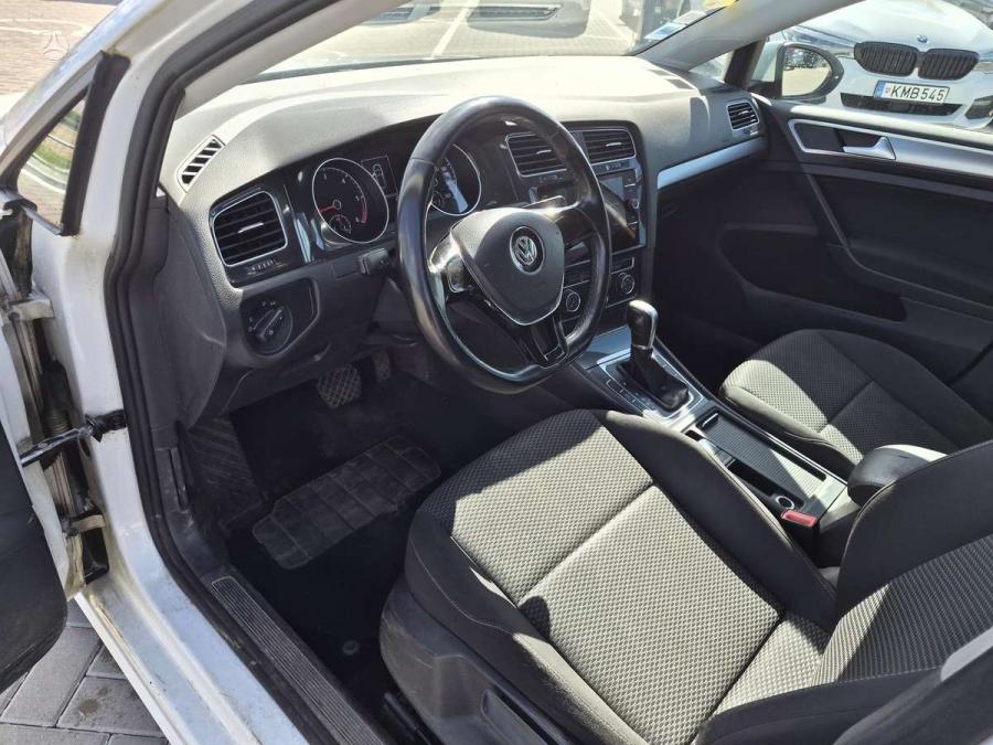 Balts Volkswagen Golf 2017 Tauragė, ar dzinēja tilpumu 1.60 L un nobraukumu 316 tūkst. km par 6200 €, foto 17 vietnē AUTOMOTO.COM.LV