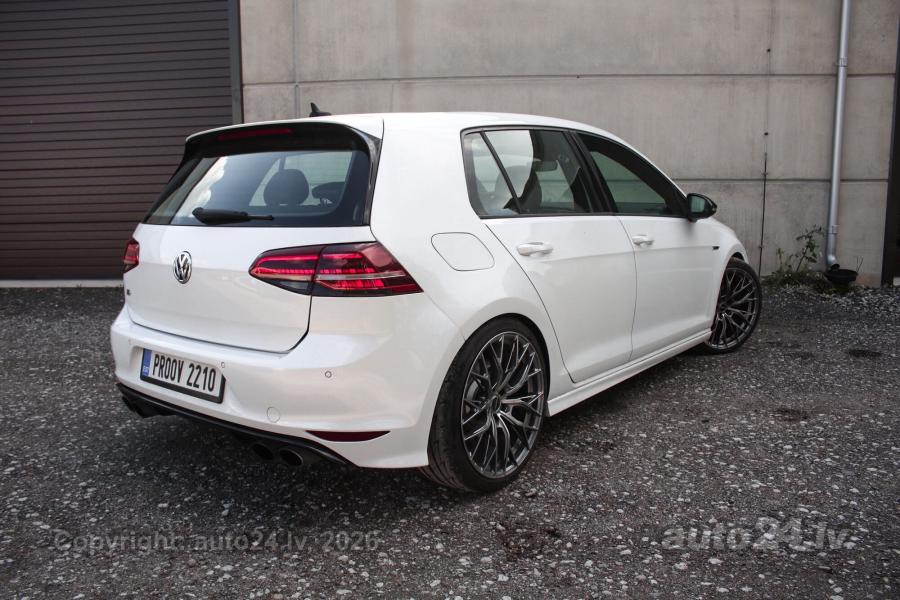 White Volkswagen Golf 2017 in Tallinn, with an engine capacity of 2.00 L and mileage of 115 thousand km for 22500 €, photo 9 on AUTOMOTO.COM.LV