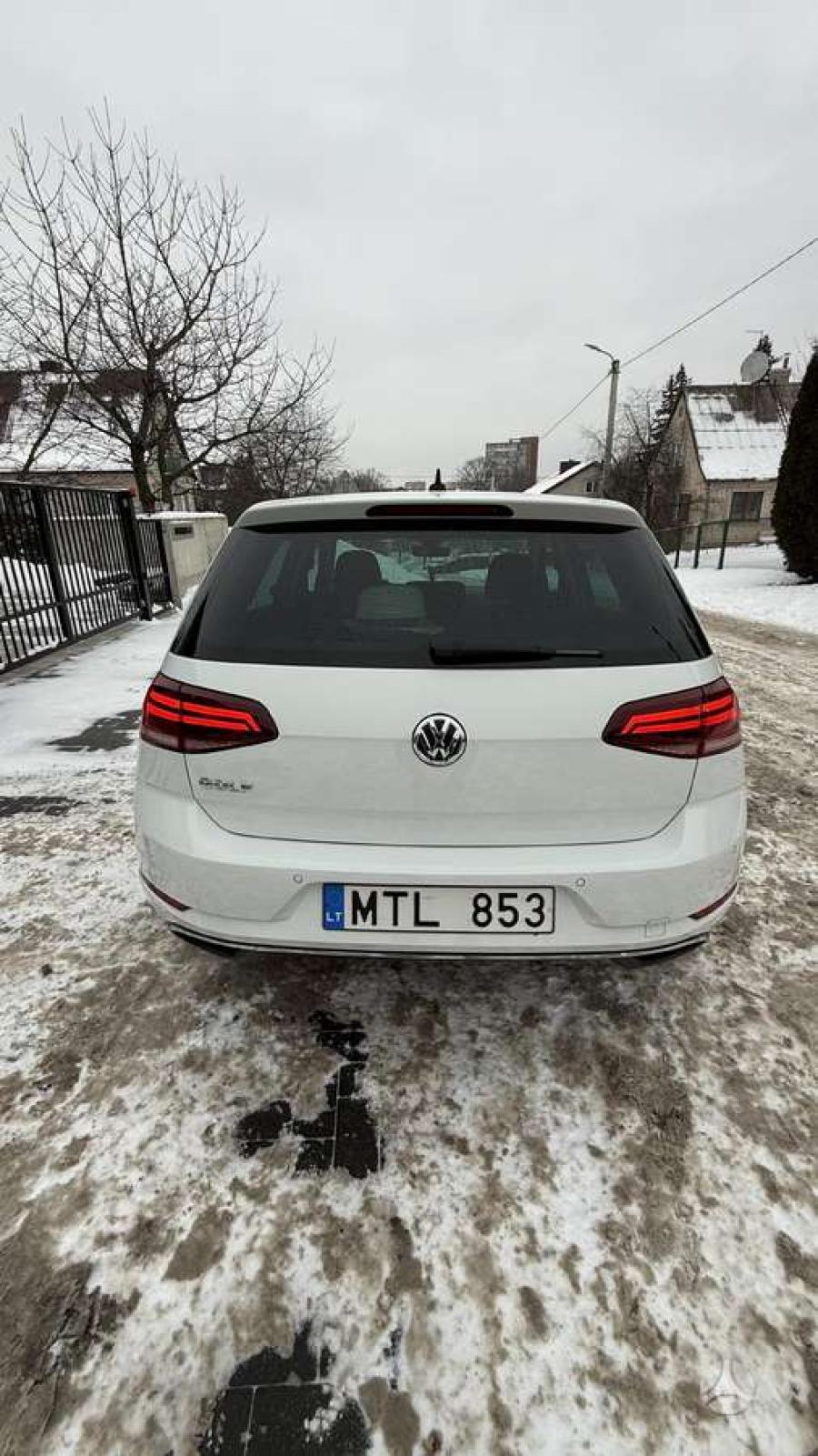 Balts Volkswagen Golf 2018 Kauņa, ar dzinēja tilpumu 1.60 L un nobraukumu 115 tūkst. km par 13300 €, foto 4 vietnē AUTOMOTO.COM.LV