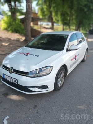 White Volkswagen Golf 2018 in Riga, with an engine capacity of 1.40 L and mileage of 149 thousand km for 8900 €, photo  on AUTOMOTO.COM.LV