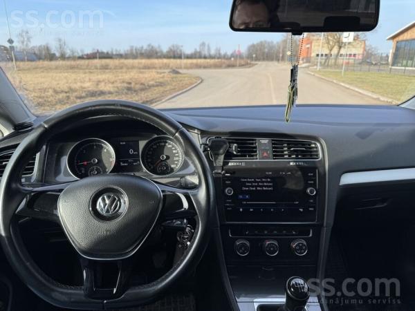 Balts Volkswagen Golf 2018 Cēsis, ar dzinēja tilpumu 1.60 L un nobraukumu 267 tūkst. km par 7990 €, foto 6 vietnē AUTOMOTO.COM.LV