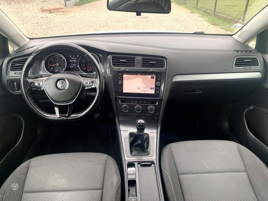 Balts Volkswagen Golf 2018 Viļņa, ar dzinēja tilpumu 1.60 L un nobraukumu 283 tūkst. km par 6250 €, foto 17 vietnē AUTOMOTO.COM.LV