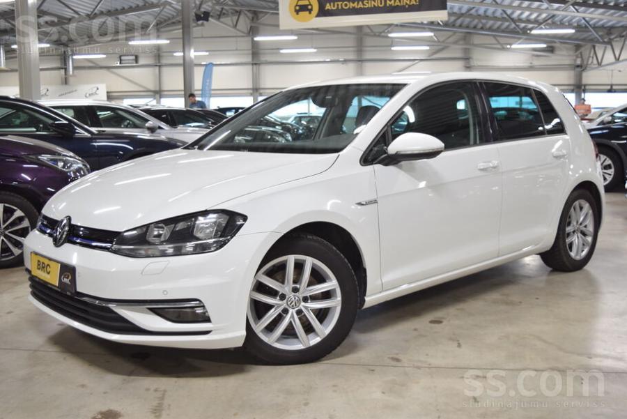 Balts Volkswagen Golf 2019 Rīga, ar dzinēja tilpumu 1.50 L un nobraukumu 79 tūkst. km par 7398 €, foto 1 vietnē AUTOMOTO.COM.LV