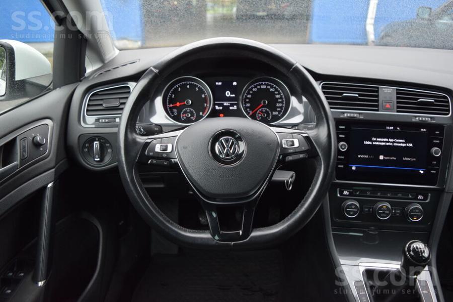 Balts Volkswagen Golf 2019 Rīga, ar dzinēja tilpumu 1.50 L un nobraukumu 79 tūkst. km par 7398 €, foto 10 vietnē AUTOMOTO.COM.LV