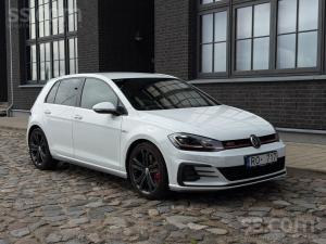 White Volkswagen Golf 2019 in Riga, with an engine capacity of 2.00 L and mileage of 99 thousand km for 22000 €, photo  on AUTOMOTO.COM.LV