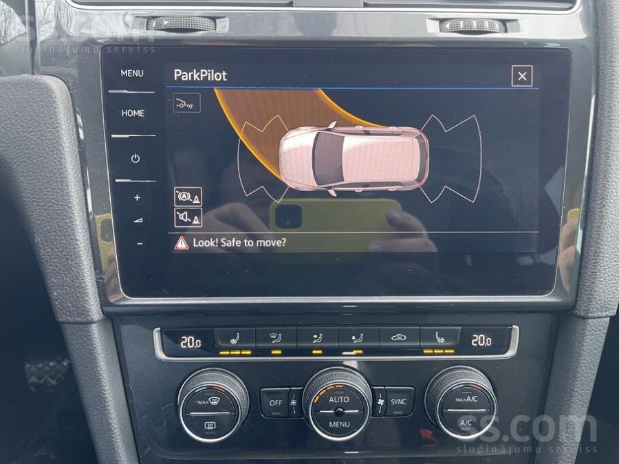 Balts Volkswagen Golf 2019 Rīga, ar dzinēja tilpumu 1.60 L un nobraukumu 136 tūkst. km par 12990 €, foto 30 vietnē AUTOMOTO.COM.LV